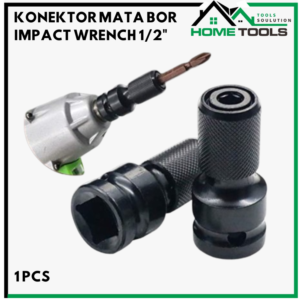 Jual Konektor Adaptor Mata Bor Impact Wrench 1/2 Inch Adapter Converter ...