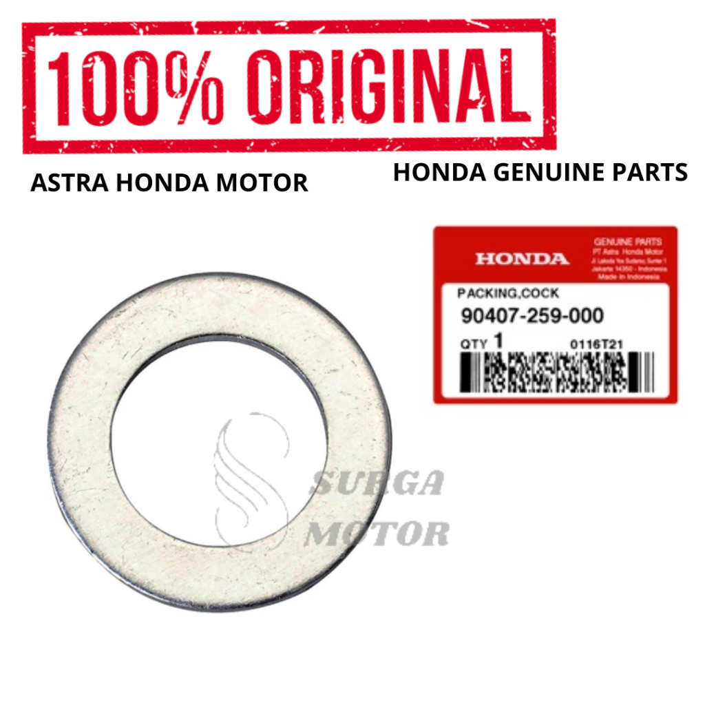 Jual Ring Alumunium Tap Oli Mesin Standart Ukuran Baut 17 Packing Cock ...
