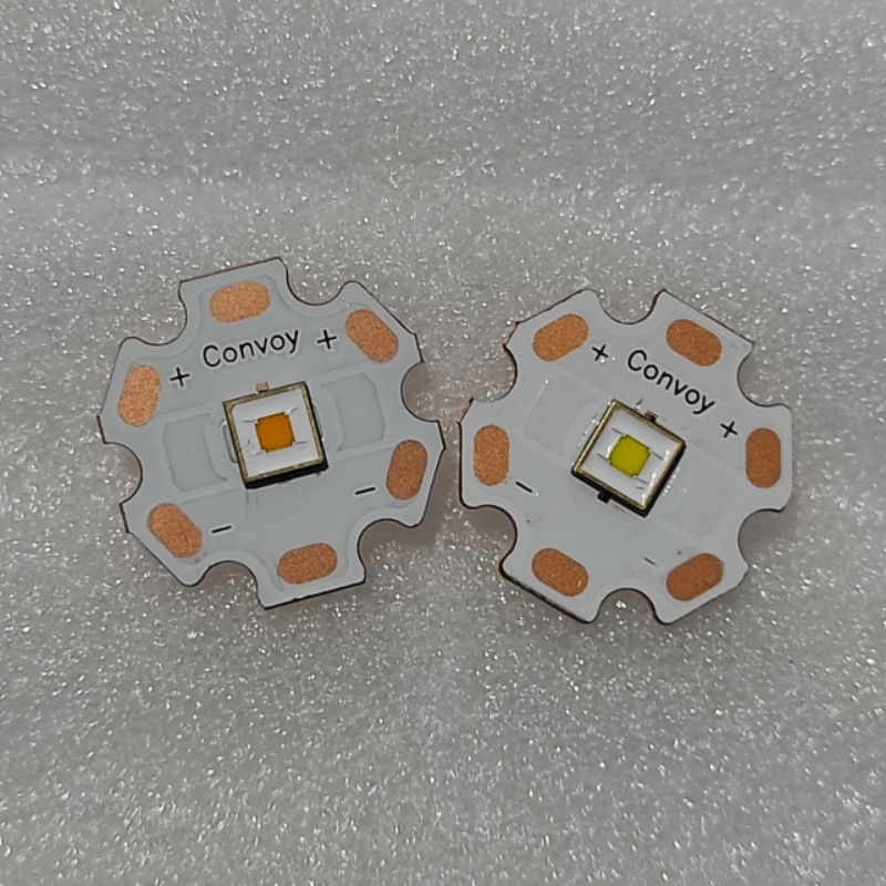 Jual Led Luminus SFT40 5000K & 3000k MCPCB Copper Convoy | Shopee Indonesia