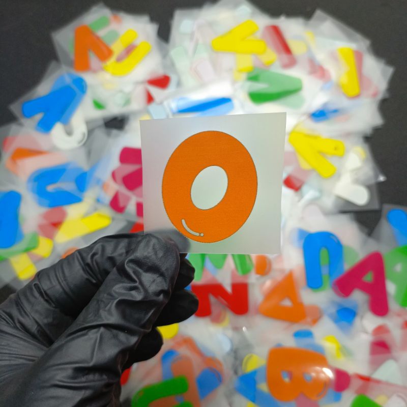 Jual stiker sablon kaos setrika huruf angka nama | Shopee Indonesia