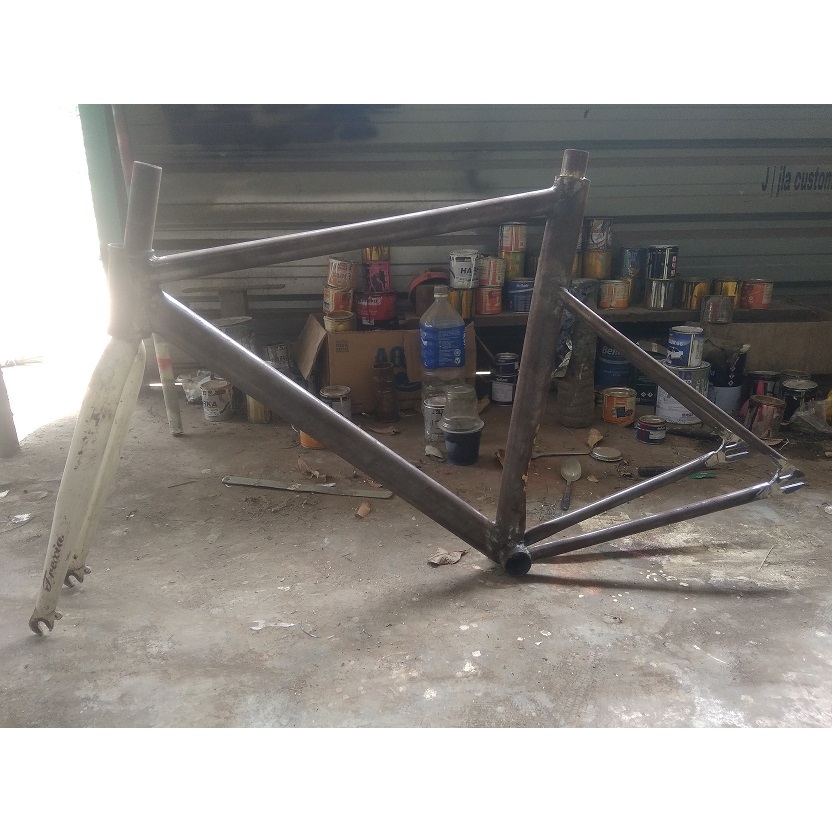 Jual frame fixie modern cat dasar aja | Shopee Indonesia