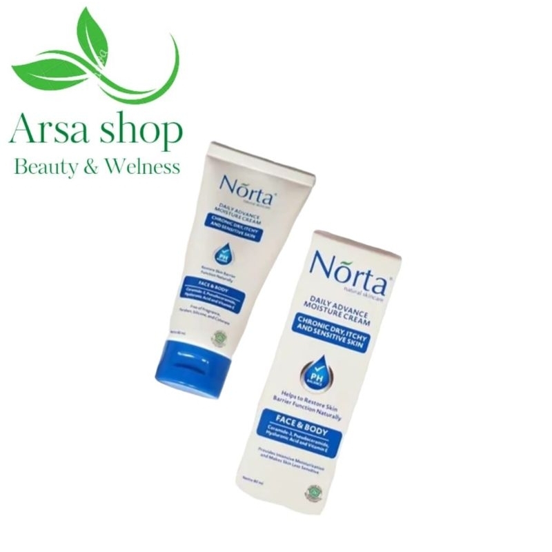 Jual NORTA DAILY ADVANCED MOISTURE CREAM 80 ML | Shopee Indonesia