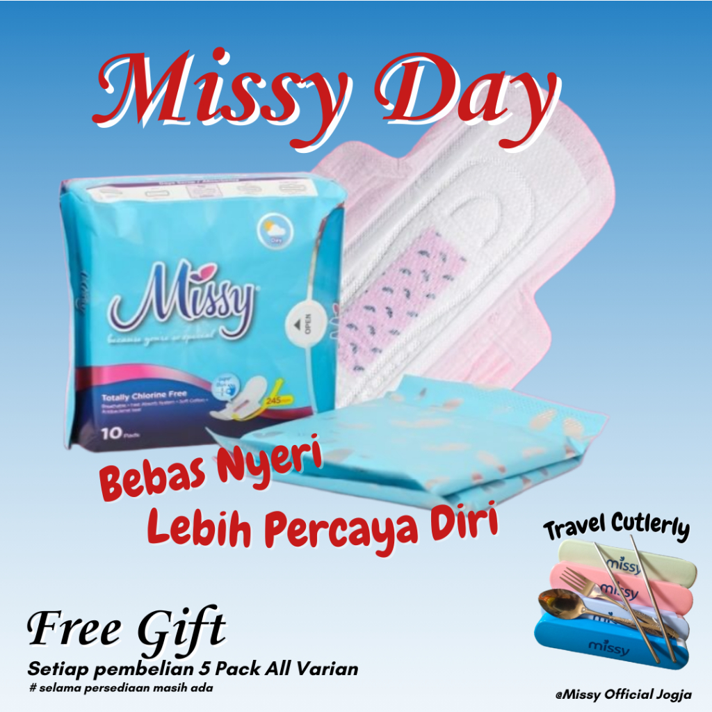 Jual Missy Pembalut/ Pembalut MISSY DAY/ Missy Pembalut Kesehatan ...