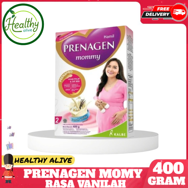 Jual PRENAGEN MOMMY 400GR Vanila Coklat Strawberry Susu Prenagen mommy Lactamom Emesis 400 gr ...