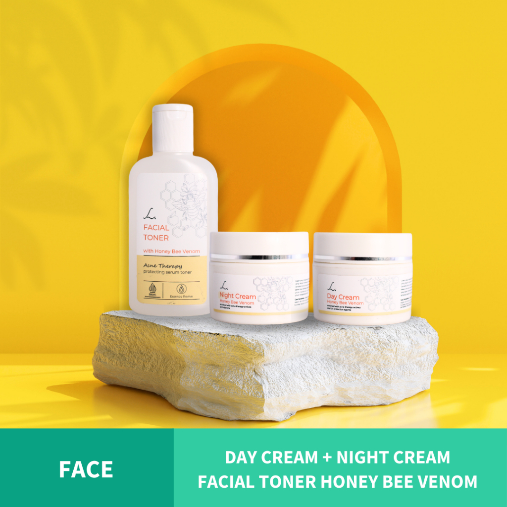 Jual Larissa Paket Hemat Honey Bee Venom ( Day Cream + Night Cream ...