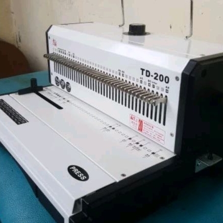 Jual Mesin Jilid Ring Kawat 3:1 F4 Wire Comb Binding Machine Topas ...