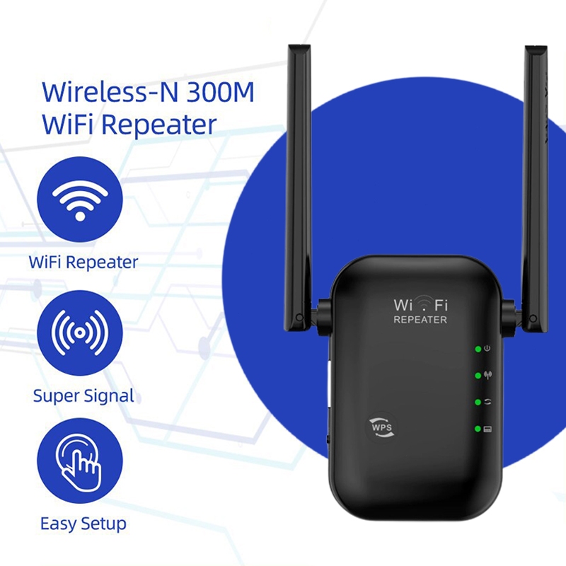 Jual WiFi Extender 300M 2.4G repeater Router Repeater /WIFI Repeater Wireless Wifi Range ...