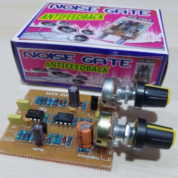 Jual Noise Gate Anti Feedback Microphone Kit Anti Nois FIBER GLASS ...