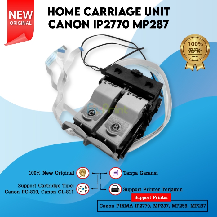 Jual Carriage Unit Canon IP2770 mp258 mp287 mp237 MP276 New Original ...