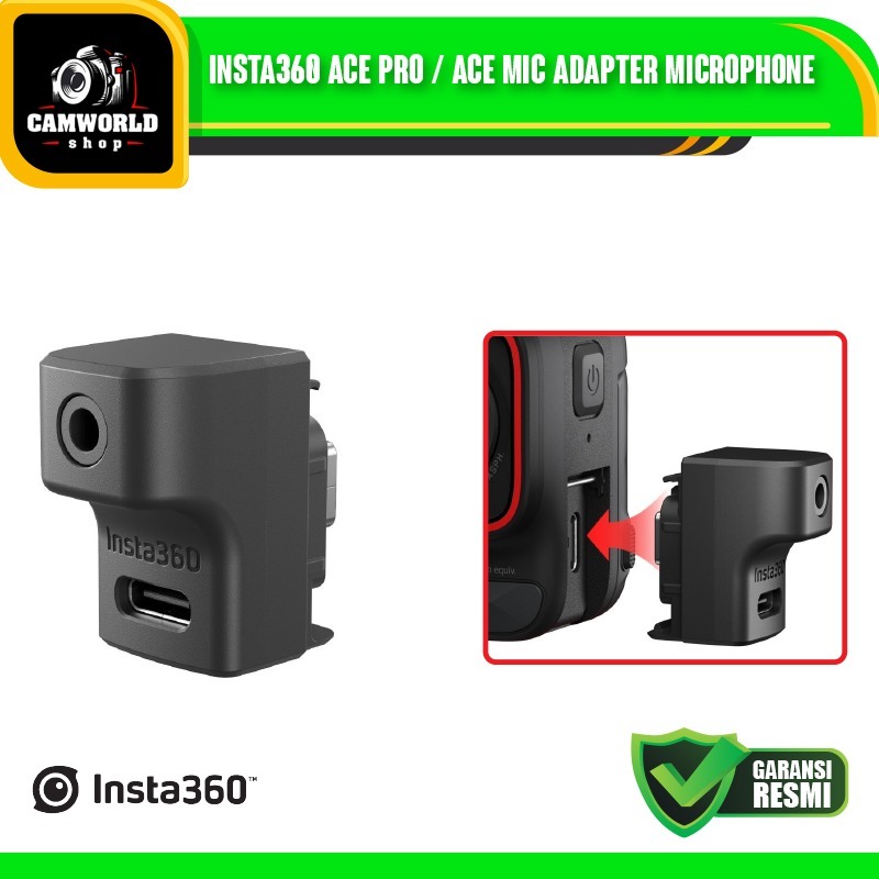 Jual Insta360 Ace Pro / Ace Mic Adapter Microphone Insta ACE Original ...