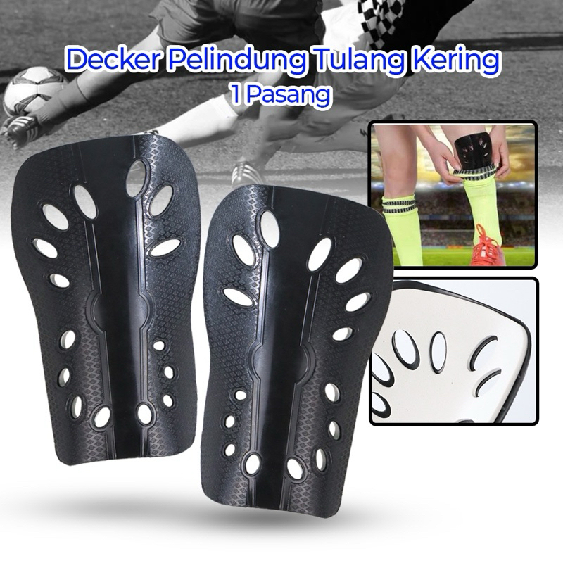 Jual Decker Sepk Bola Futsal Pelindung Tulang Kering Sepakbola 1 Pasang ...