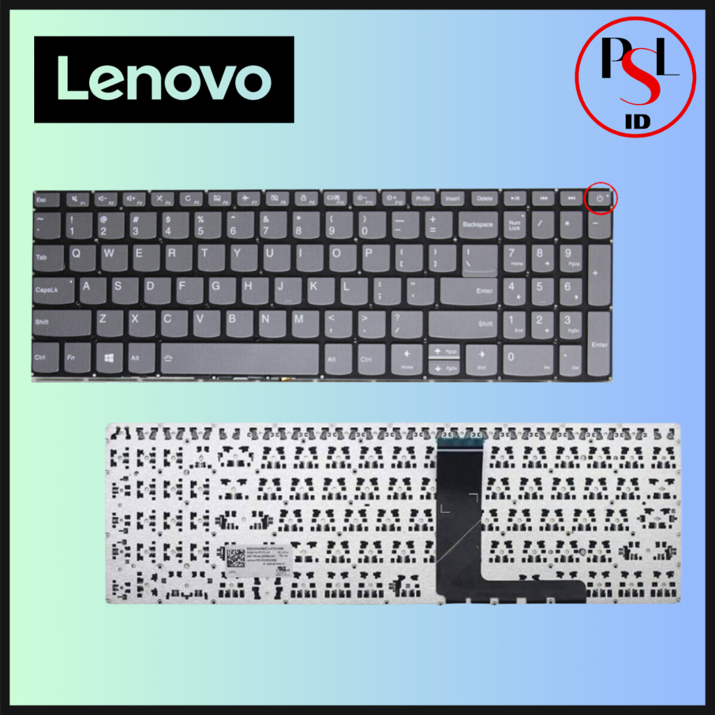 Jual Keyboard Lenovo IdeaPad 320-15ABR 320-15ISK 320-15IKB Power ...