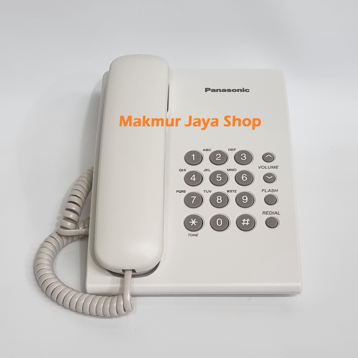 Jual Telephone Kabel Panasonic KX-TS500 white | Shopee Indonesia