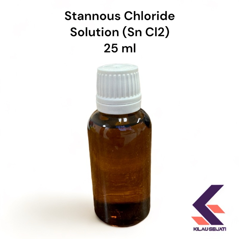 Jual Stannous Chloride Solution (Sn Cl2) Kualitas Super per botol 25 ml ...