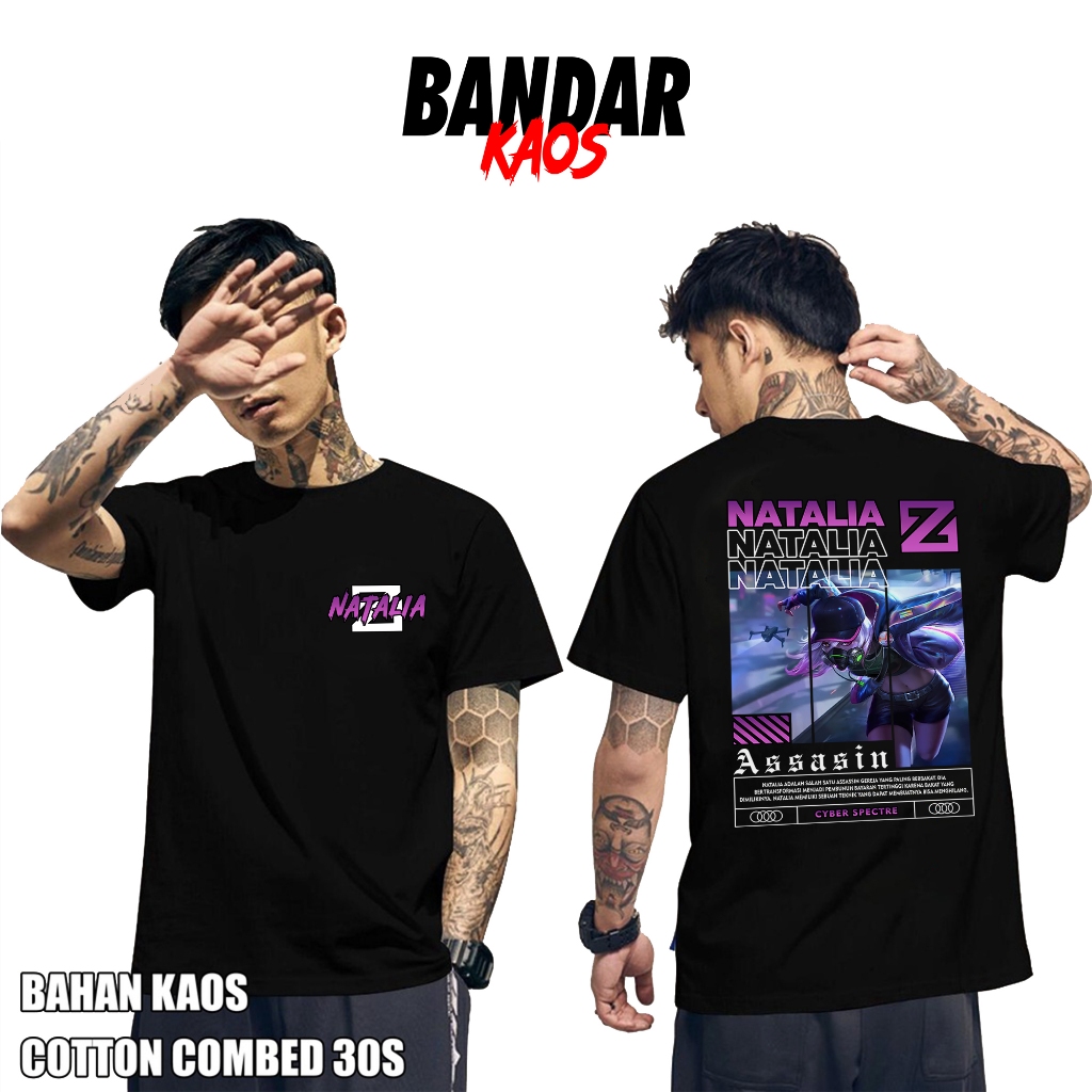 Jual BANDAR KAOS MOBILE LEGEND NATALIA CYBER SPECTRE - KAOS NATALIA ...