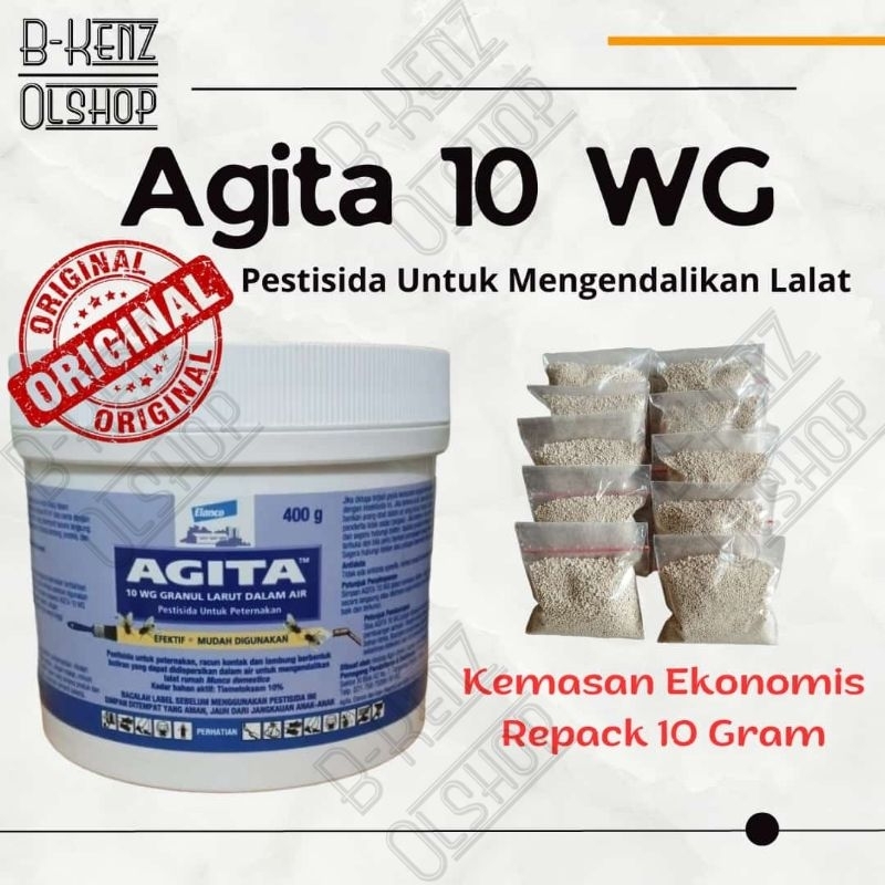 Jual Agita 10 WG Pestisida Lalat Repack 10 Gram | Shopee Indonesia