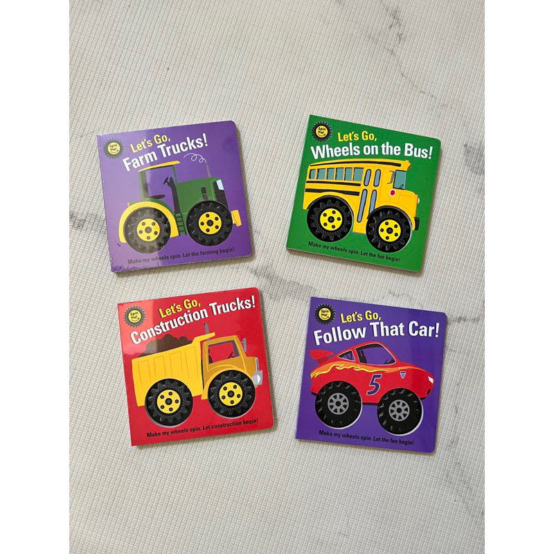 Jual Let’s go! Follow that car (Montessori book for toddlers) | Shopee ...