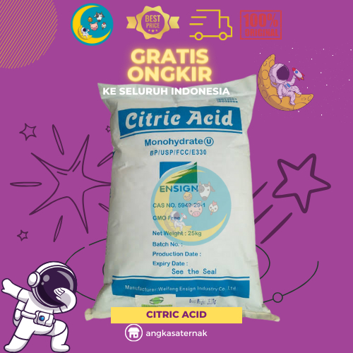 Jual Citric Acid - Asam Sitrat - Citrun - Sitrun - Asam Sitrun Repack ...