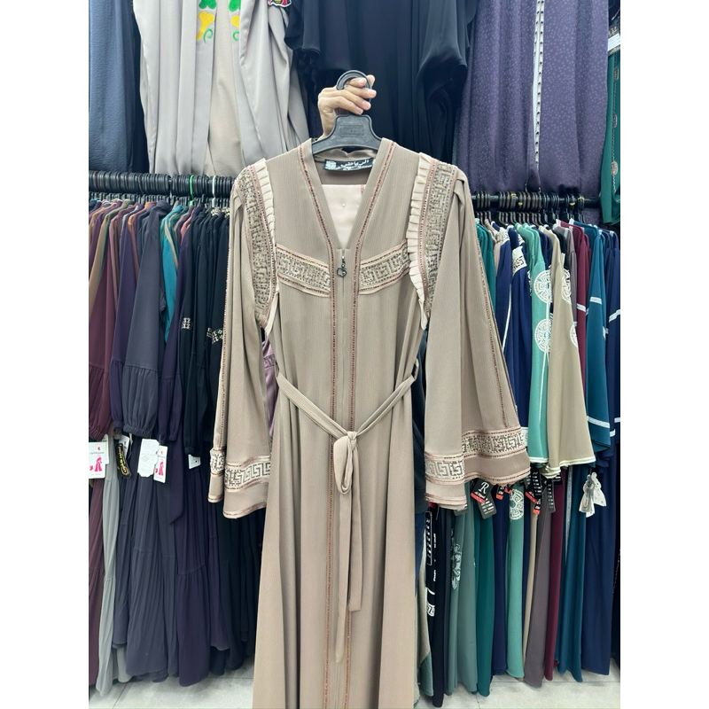 Jual ABAYA RIYADH RENDA BUSUI FRIENDLY || NEW ABAYA LEBARAN || ABAYA ...
