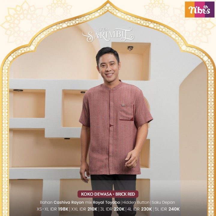 Jual BAJU KOKO PRIA DEWASA NIBRAS PUTIH RABBANI LEBARAN NK 126 NSK MECCA BAJU MANASIK UMROH ...