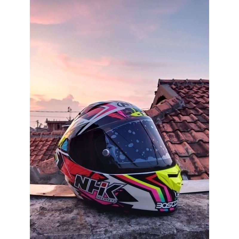 Jual NHK GPR Tech V2 (GP Edition Alonso Start White) | Shopee Indonesia