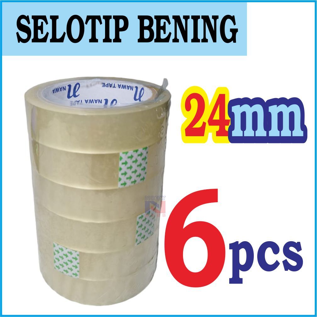 Jual MURAH BANGET!! HARGA 1 SLOP = 6 PCS/ROLL LAKBAN SOLASI SOLATIP ...