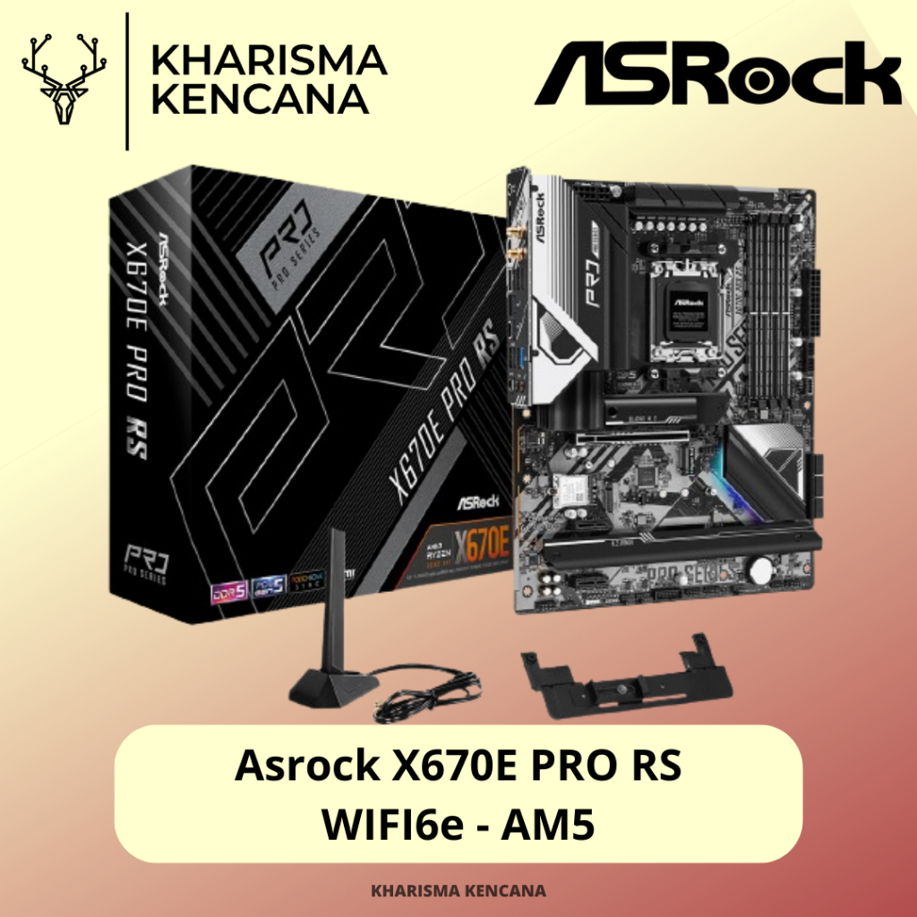 Jual ASROCK X670E PRO RS WIFI AM5 MOTHERBOARD | Shopee Indonesia