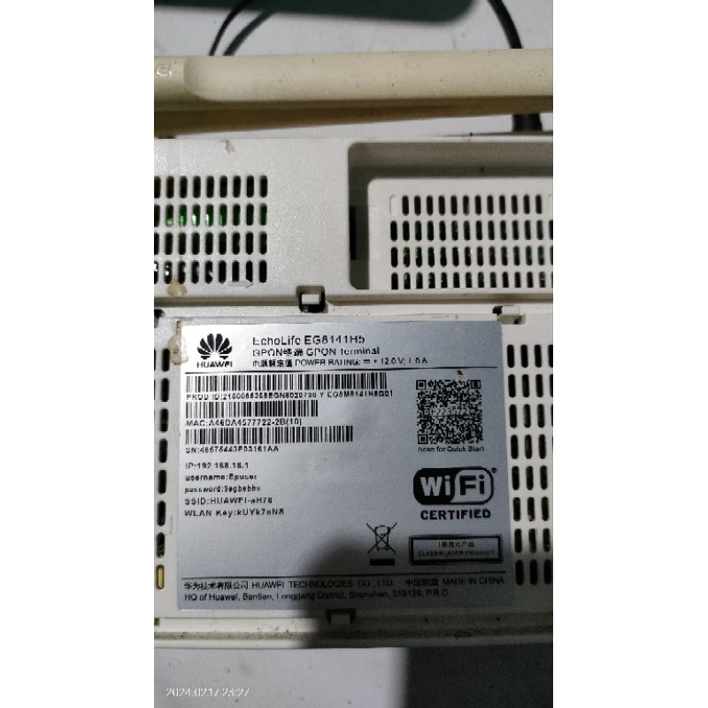 Jual Modem ONT Huawei HG8245H5 Access Point Router | Shopee Indonesia