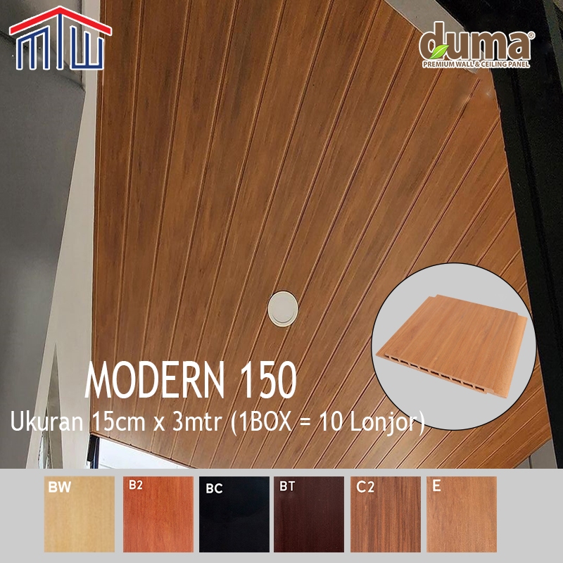 Jual Wallpanel & Plafon Modern 150 DUMA WPC Motif Kayu Anti Rayap, air | Shopee Indonesia