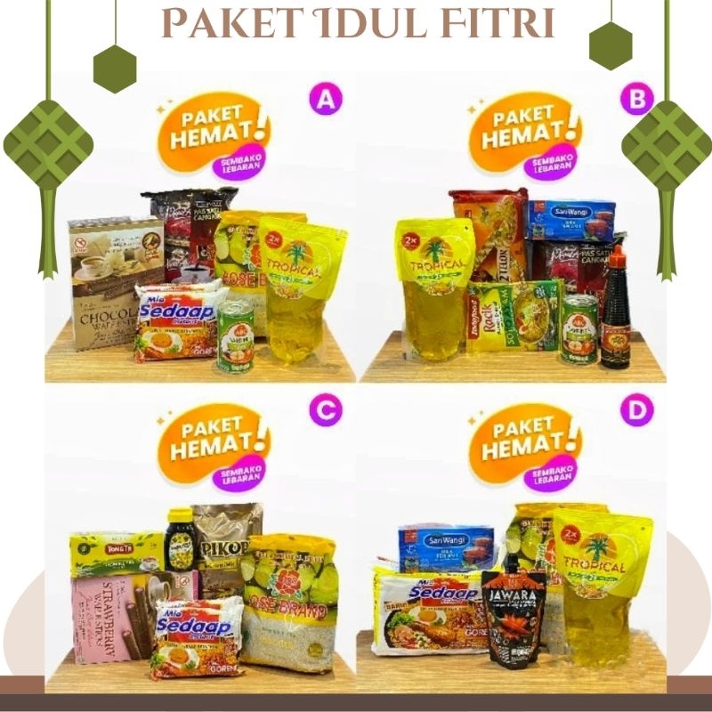 Jual PAKET SEMBAKO IDUL FITRI | Shopee Indonesia