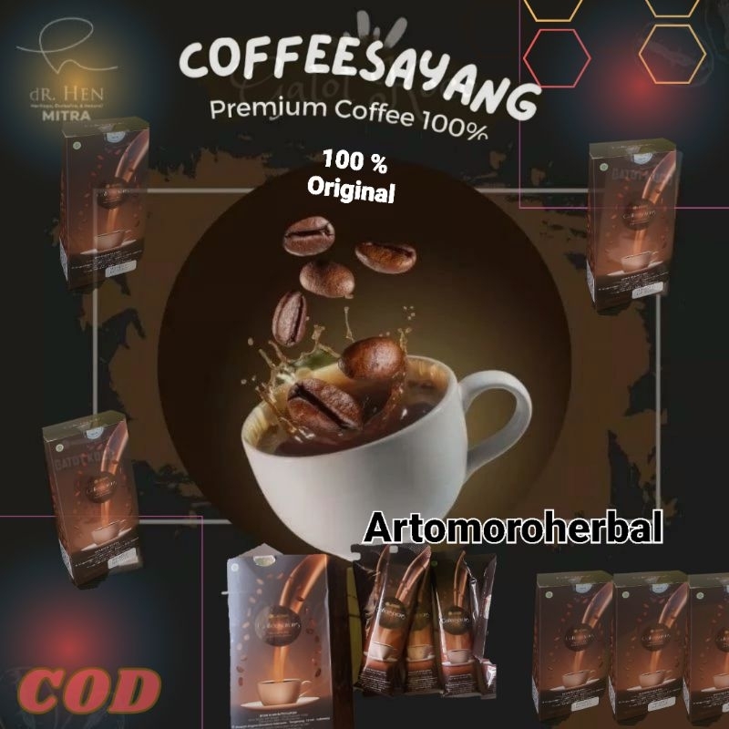 Jual Kopi Sayang/Kopi herbal plus Extrak Ginseng 1 Box isi 5 sachet ...