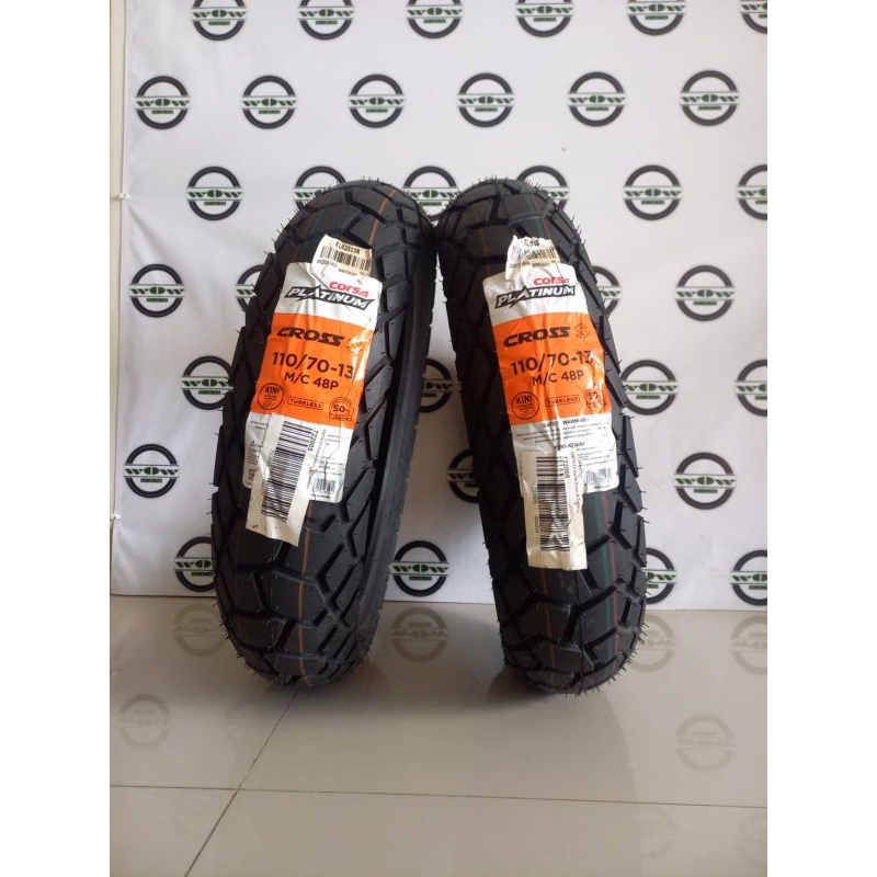 Jual BAN CORSA CROSS S 110/70-13 (ORIGINAL 100%) | Shopee Indonesia
