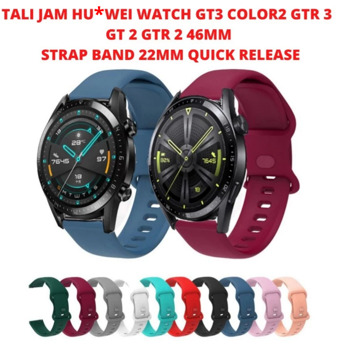 Jual TALI JAM HUAWEI WATCH GT3 GTR 3 GT 2 GTR 2 46MM STRAP BAND 22MM ...