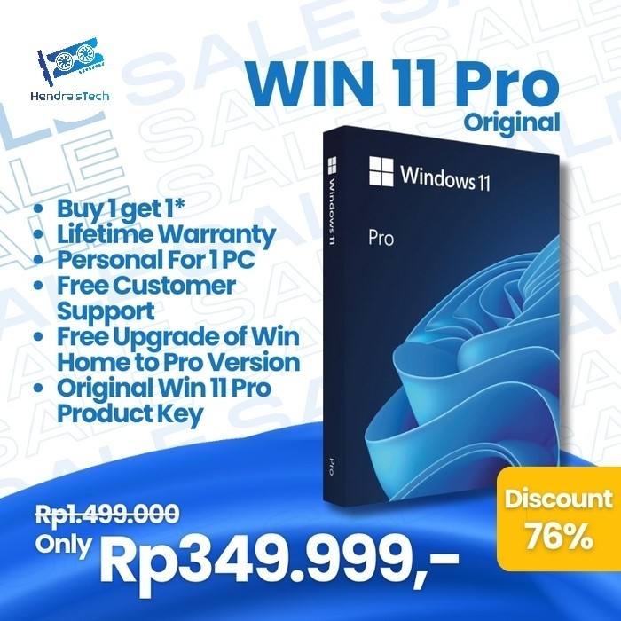Jual Microsoft Windows 11 Pro Original Key Bergaransi | Shopee Indonesia