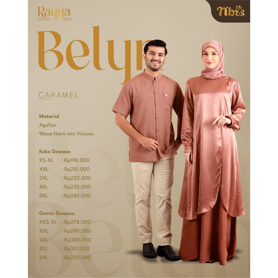 Jual SARIMBIT KELUARGA 2024 BELYN CARAMEL NIBRAS | Shopee Indonesia