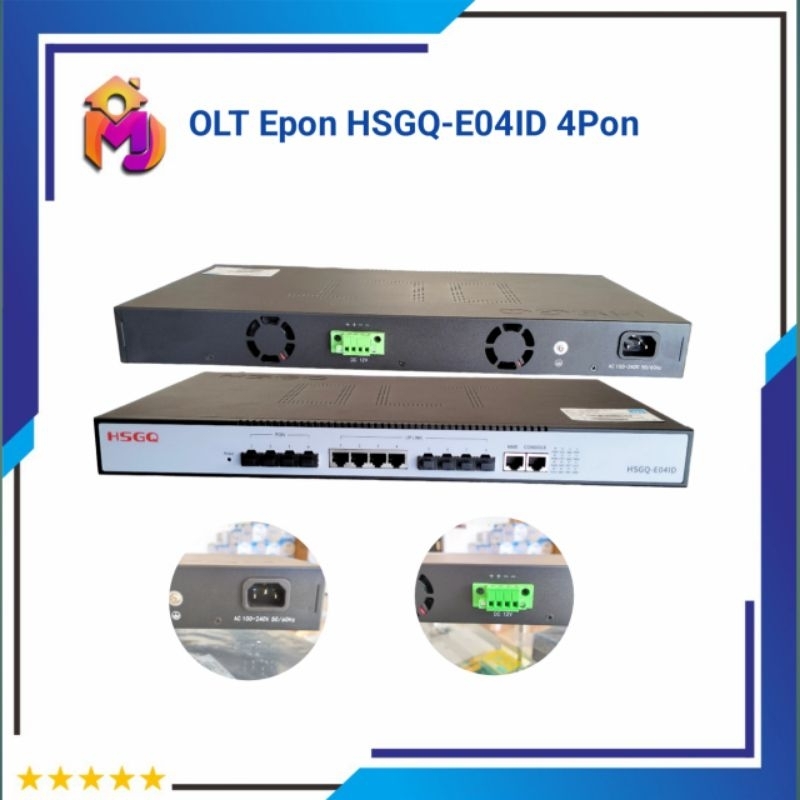 Jual (PROMO) OLT Epon HSGQ-E04ID 4Pon Bonus Spliter Box 1:8 | Shopee Indonesia