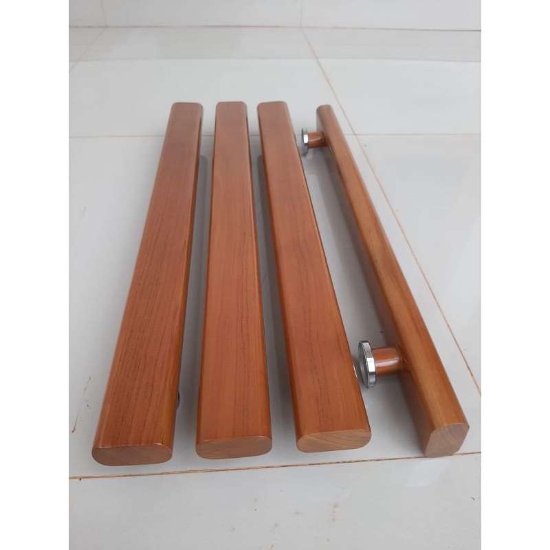 Jual hendle pintu kayu jati model oval/hendle pintu kaca/hendle pintu ...