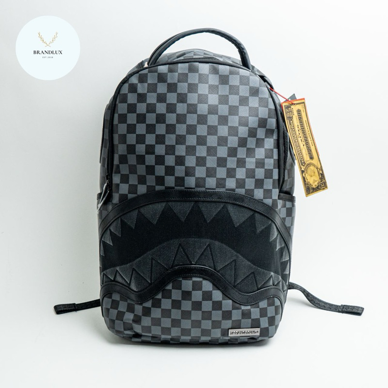 Jual Sprayground Checkered Fiber Optic Shark The Light Show Backpack ...