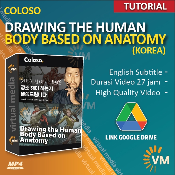 Jual TUTORIAL DRAWING THE HUMAN BODY BASED ON ANATOMY BELAJAR ...