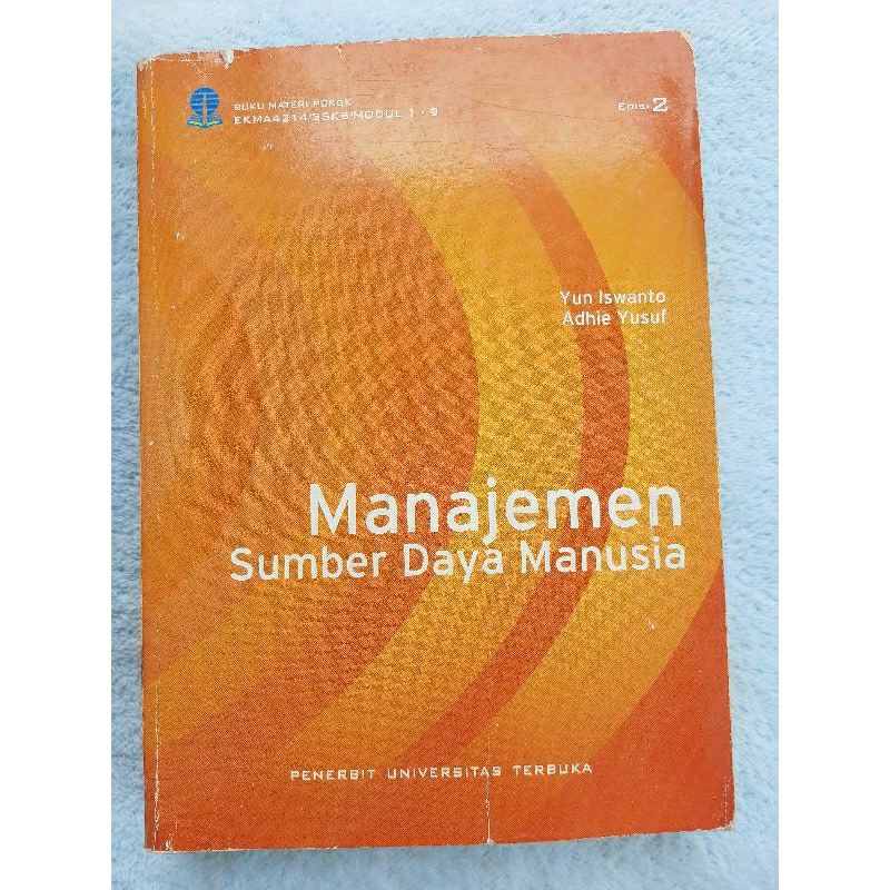 Jual Bahan Ajar/ Modul UT second matakuliah MANAJEMEN SUMBER DAYA MANUSIA EKMA4214 edisi2 ...