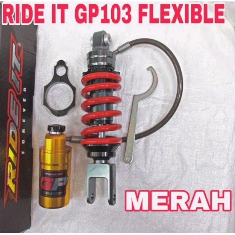 Jual monoshock Ride it Vixion old new R15 v3 v2 mono shock ride it tabung pisah xabre xsr 155 ...