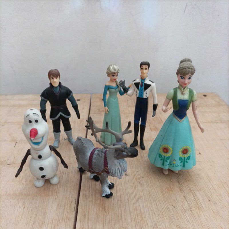 Jual Figure frozen ana, elsa, olaf dll | Shopee Indonesia