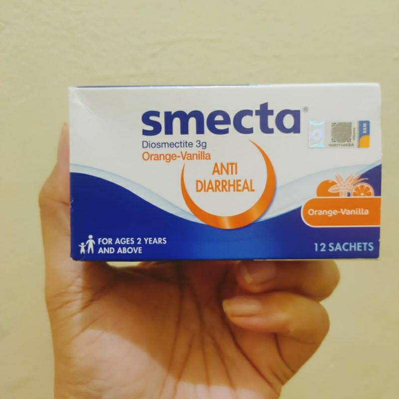 Jual SMECTA ANTI DIARE Untuk Anak Dan Dewasa 12 SACHET | Shopee Indonesia