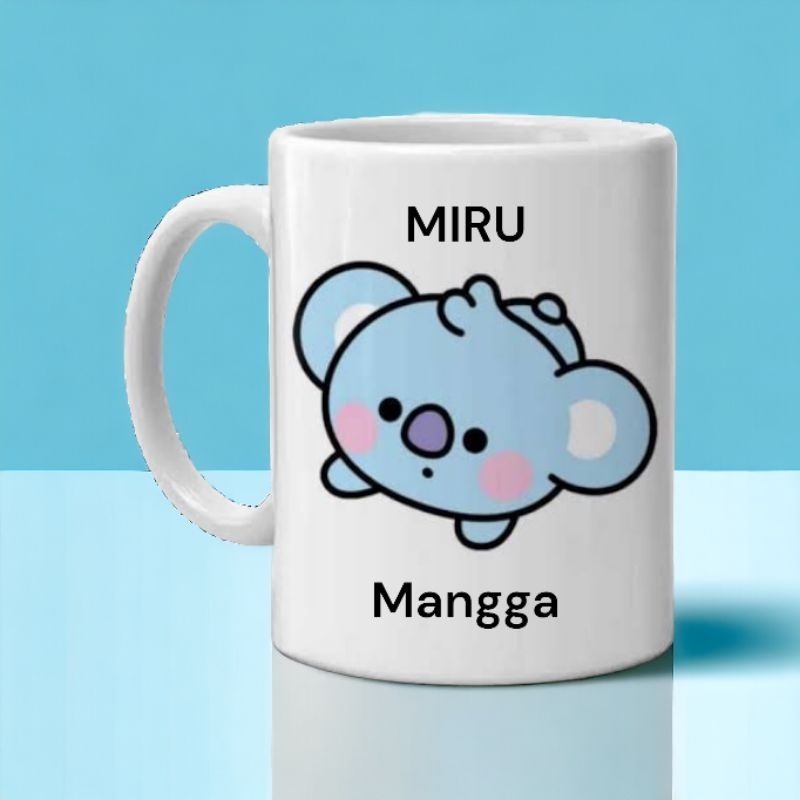 Jual MUG LUCU GAMBAR UKURAN 5X9,5CM | Shopee Indonesia