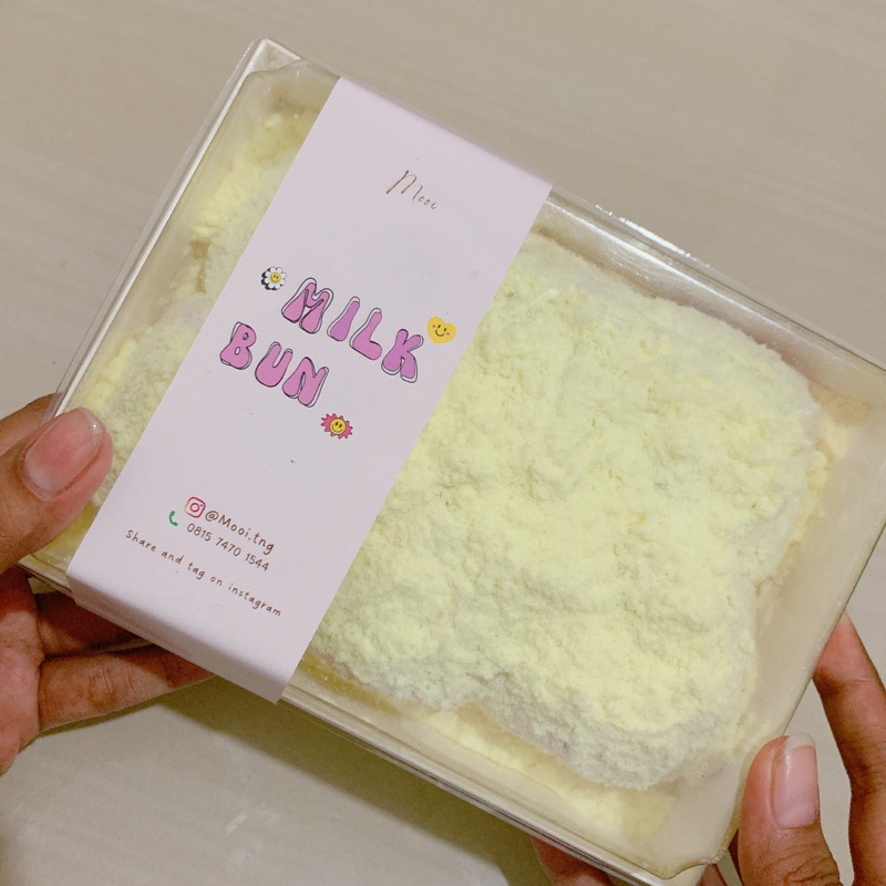 Jual Mooi Butter Milk Bun | snow bun | roti viral thailand | Shopee ...