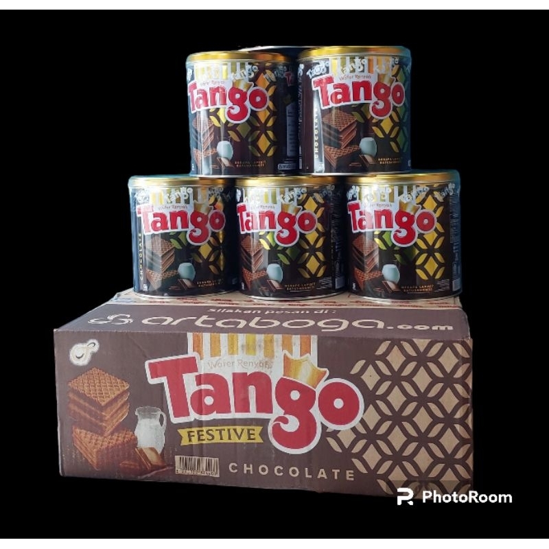 Jual Wafer Tango Kaleng 1 dus / karton isi 6 pcs | Shopee Indonesia