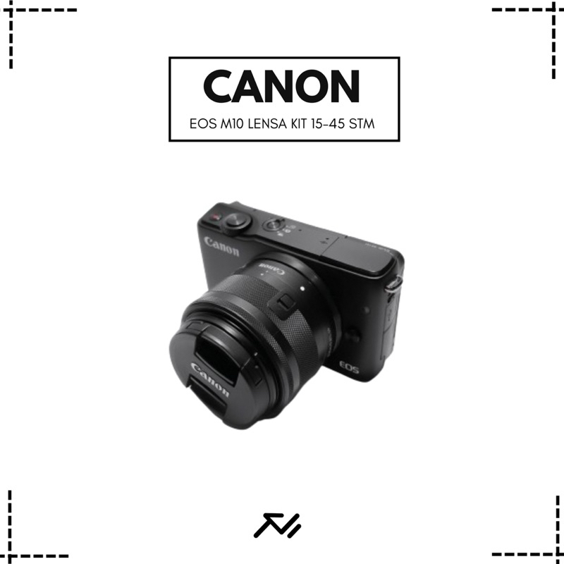 Jual CANON EOS M10 LENSA KIT 15-45MM STM ( HITAM ) | Shopee Indonesia