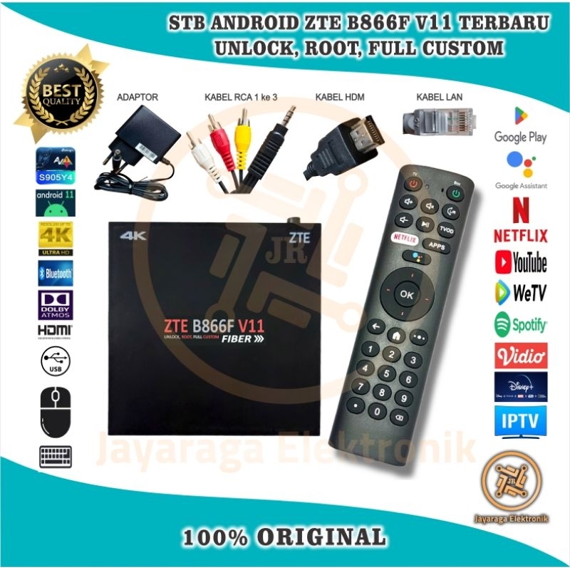 Jual PROMO ALL VARIAN | STB Android Smart TV Box B86OH 4K Hybrid Full Aplikasi Full Root Full ...