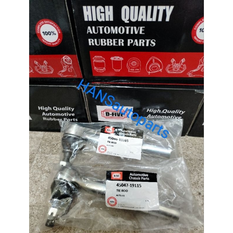 Jual tierod terod Altis lama merk dfive Thailand (set) | Shopee Indonesia