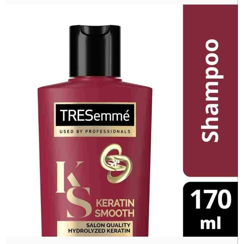 Jual TRESEMME KERATIN SMOOTH SHAMPOO NETTO 170 ML | Shopee Indonesia